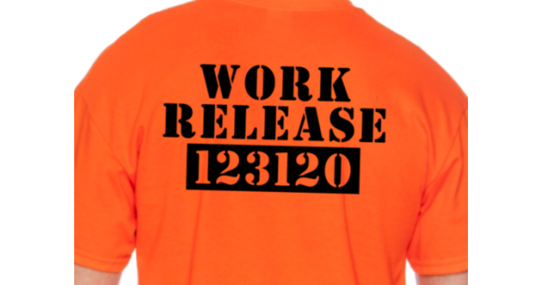 Personalized Funny Retirement T-shirt WORK RELEASE